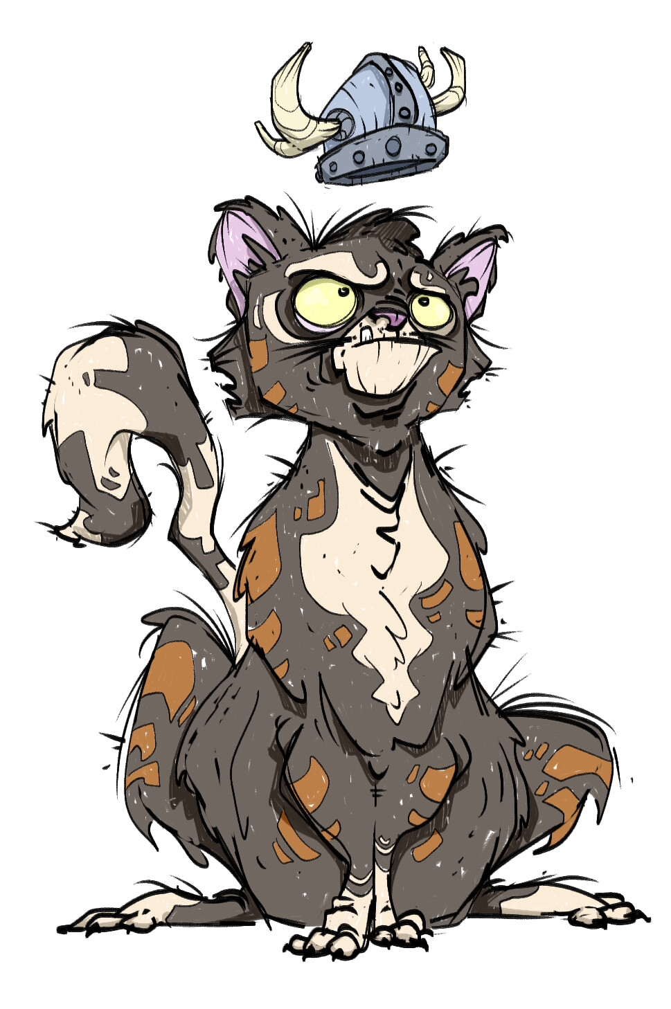 ArtStation - Viking Cat
