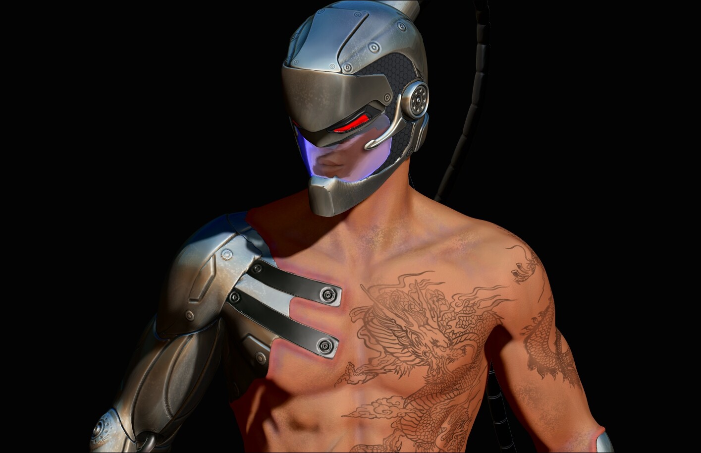 ArtStation - Bionic ninja