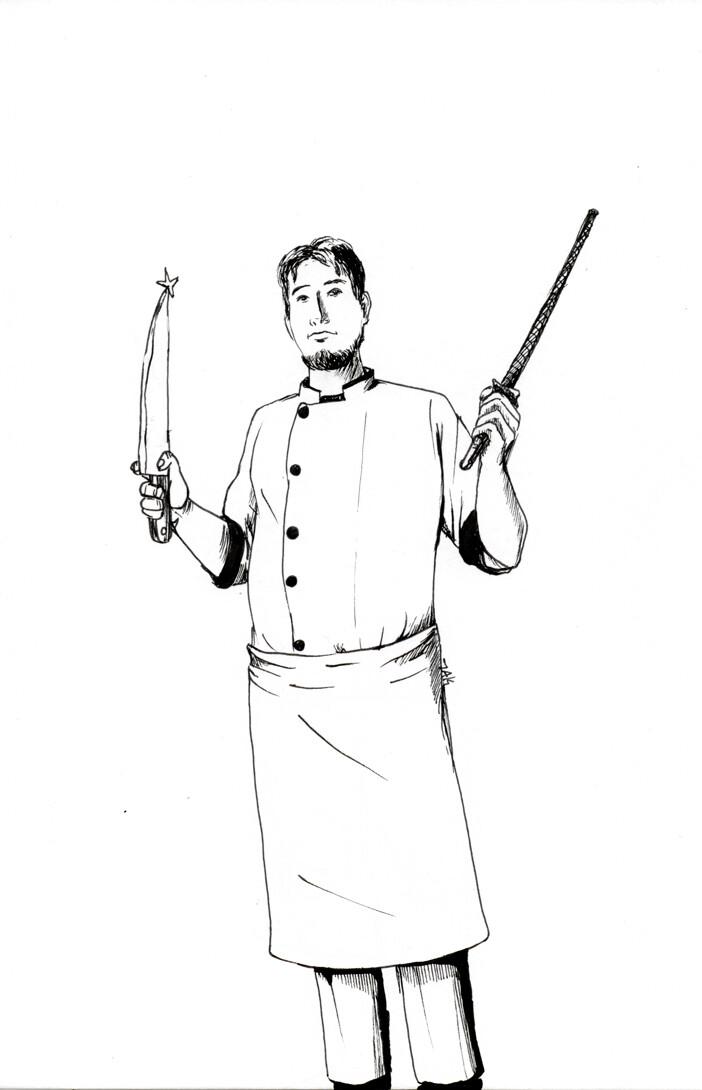 ArtStation - Daily Sketch: Chef