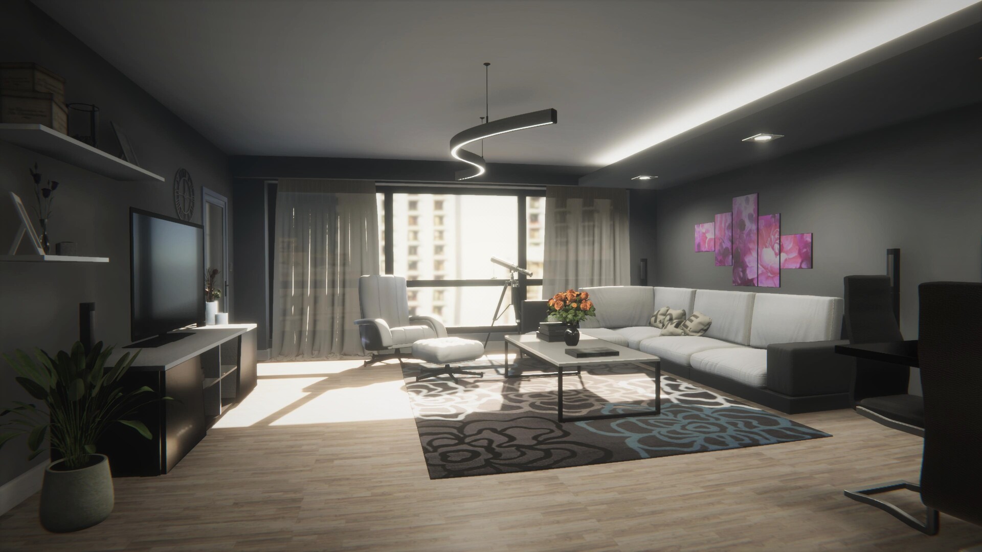 Vasko Atanasovski - Living Room | Unity HDRP