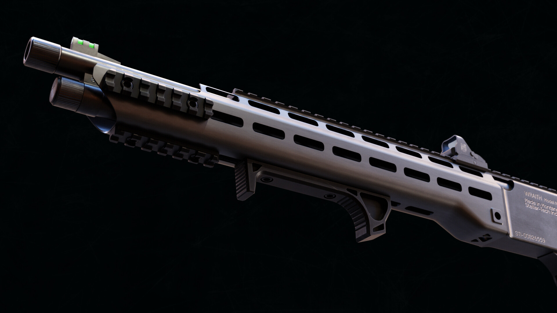 Stellar Works - Lever-Action Rifle concept