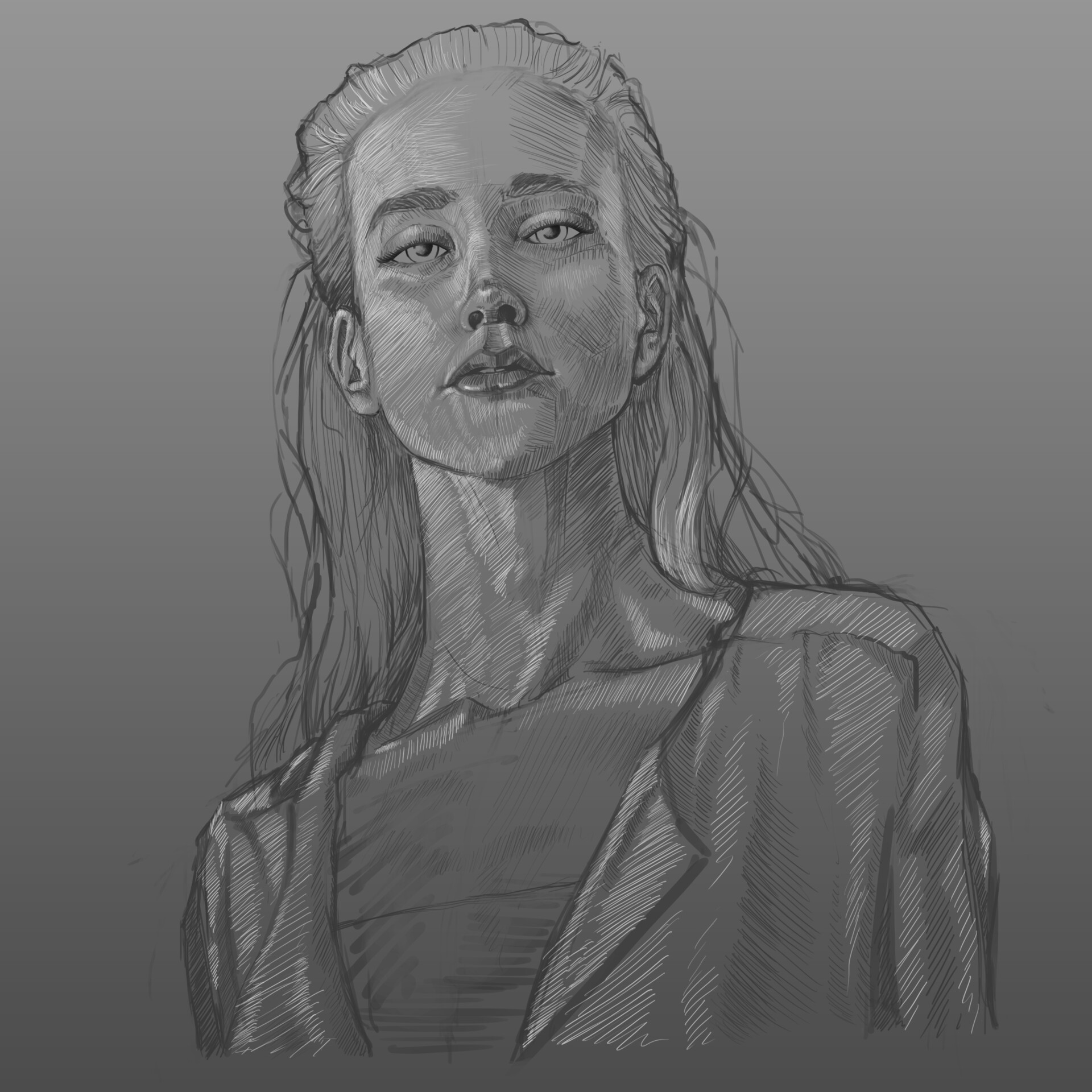 Henry Hui - Style exploration, Portrait 1.