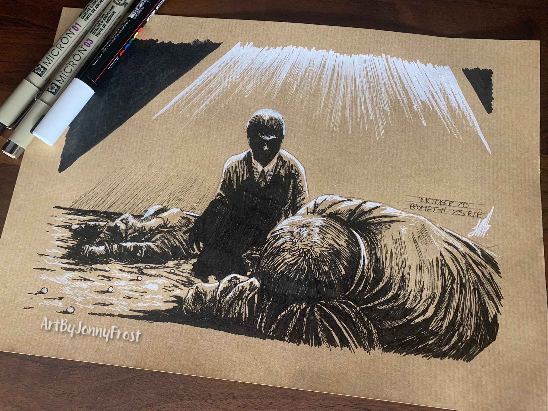 ArtStation - Inktober 20 Prompt #23 RIP