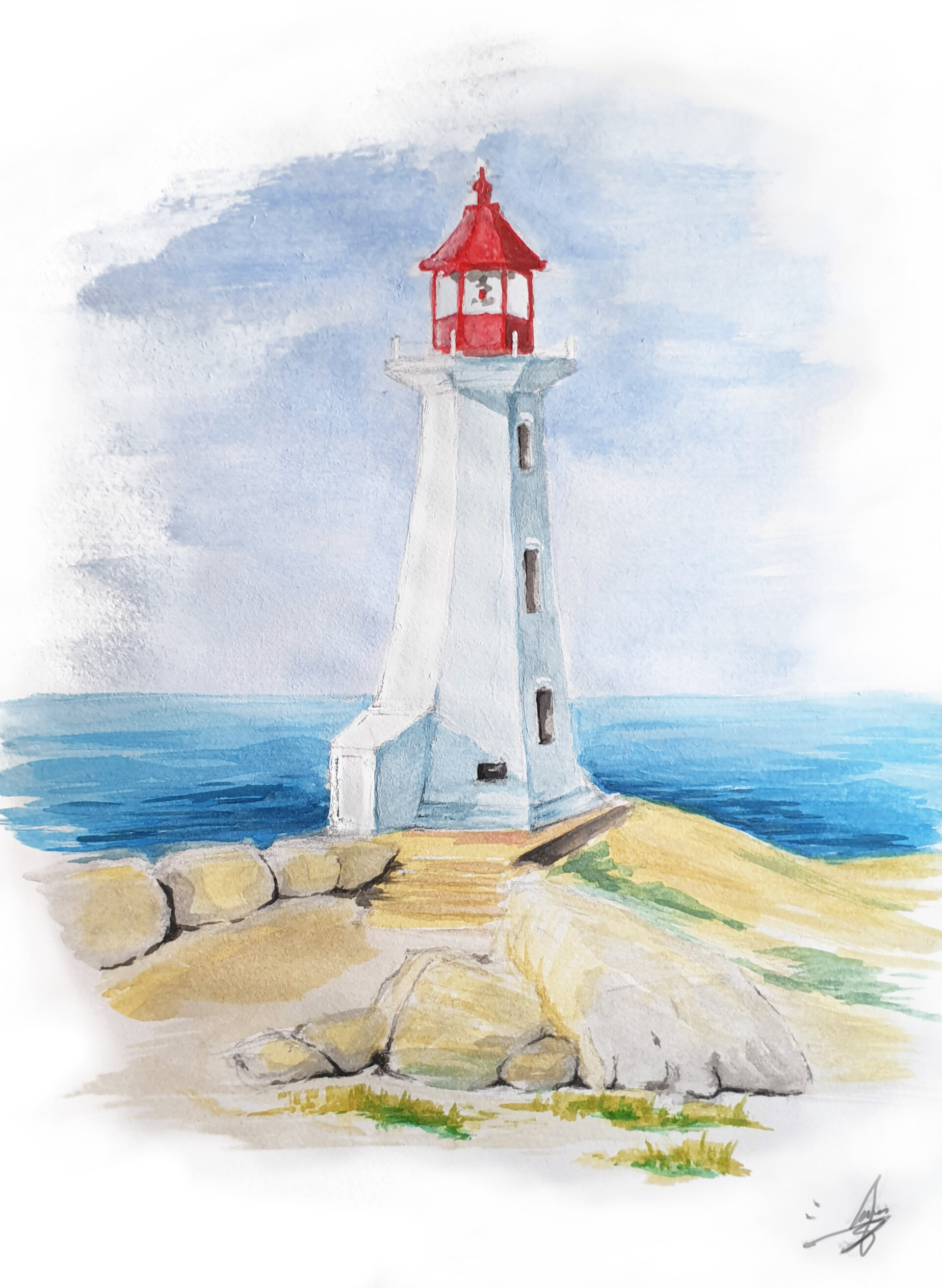 ArtStation - Personal Watercolour works and studies