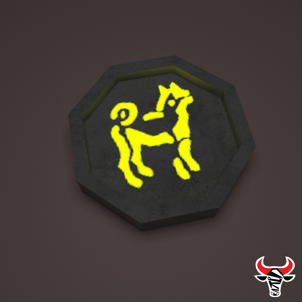 ArtStation - Dog Talisman