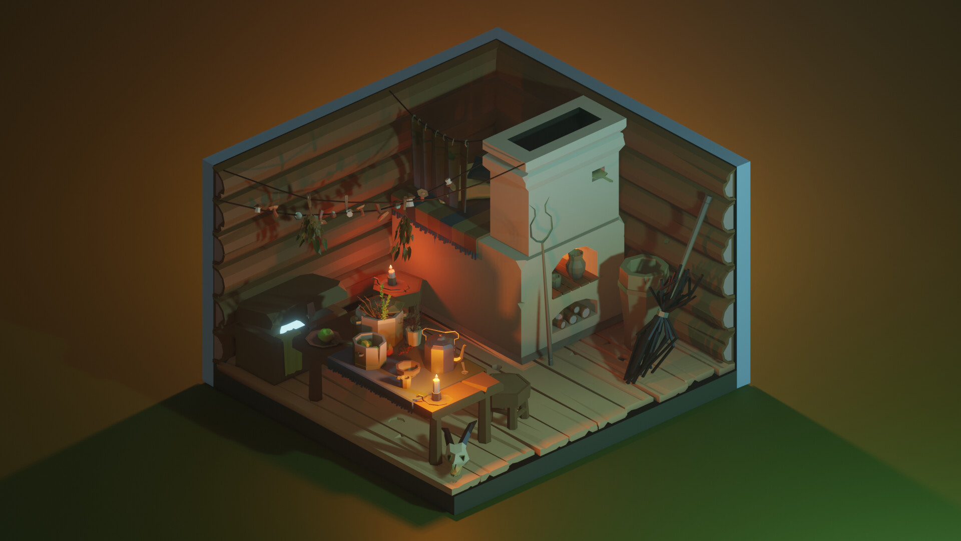 ArtStation - Yaga house