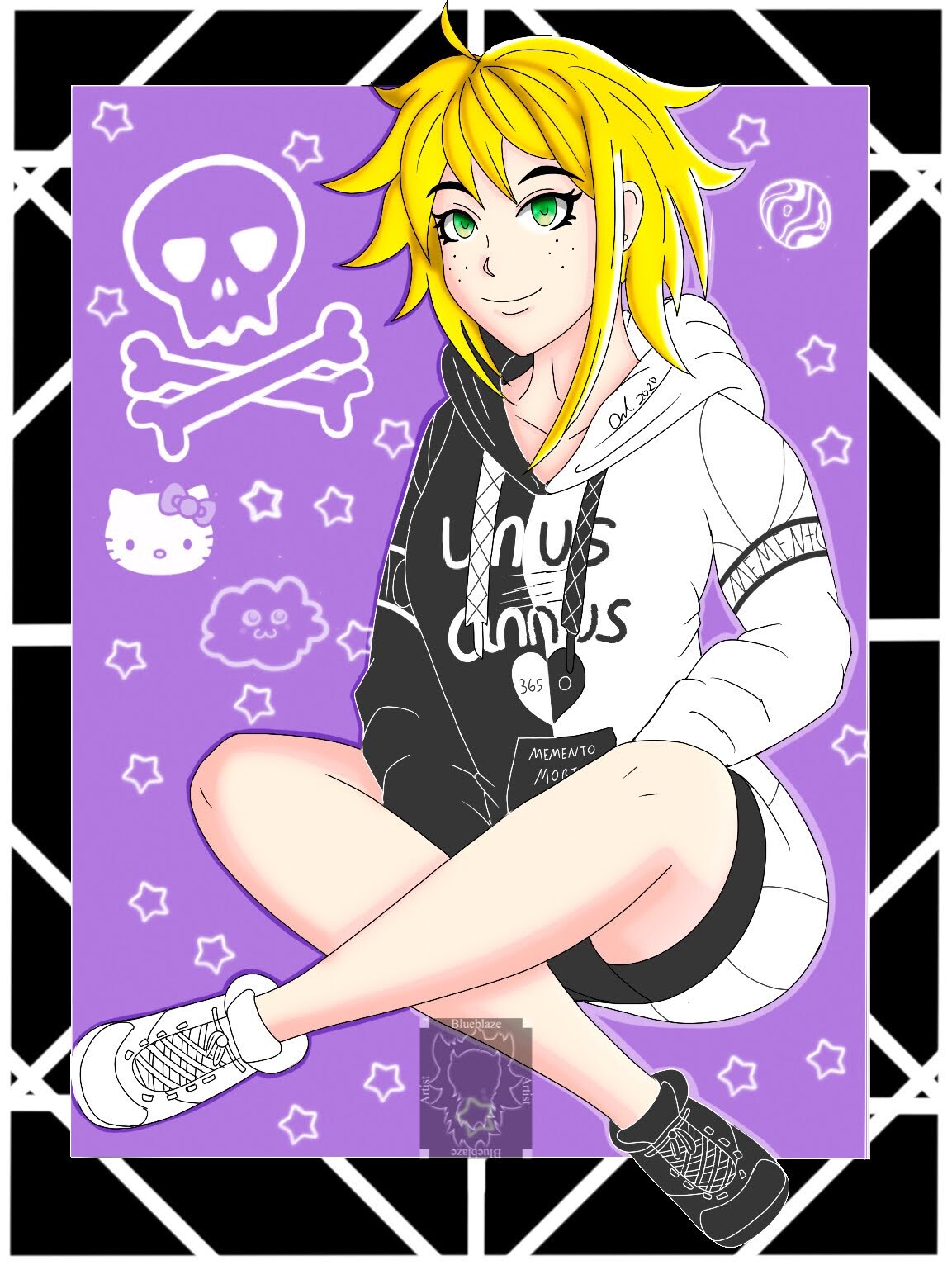 Ari Blueblaze - Arttrober 2020 Day 23 Free choice 3