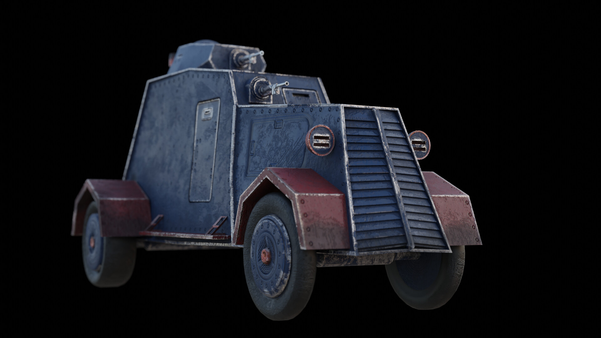 ArtStation - Armed & armored car