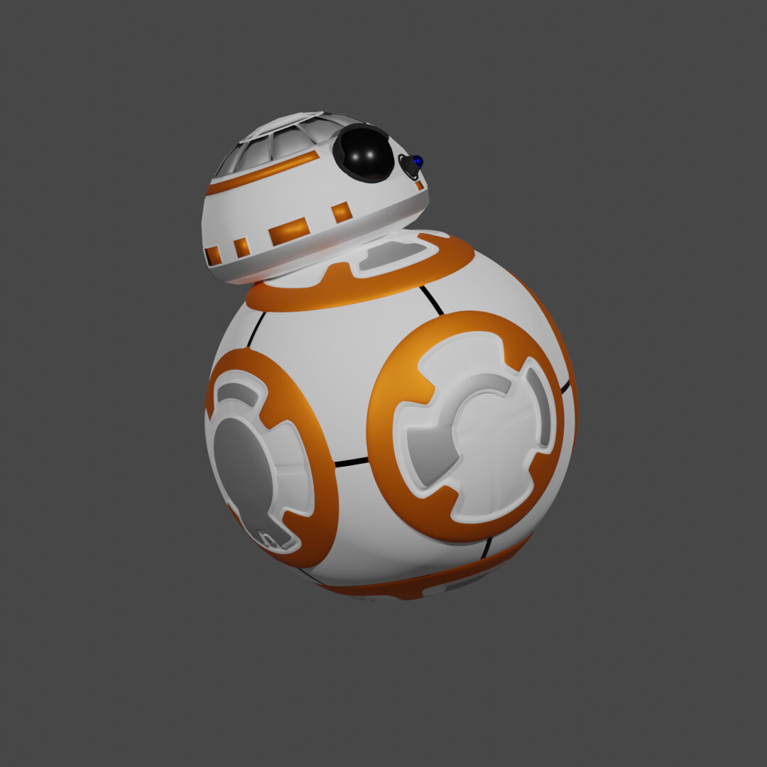ArtStation - BB8 (modeling and animation)