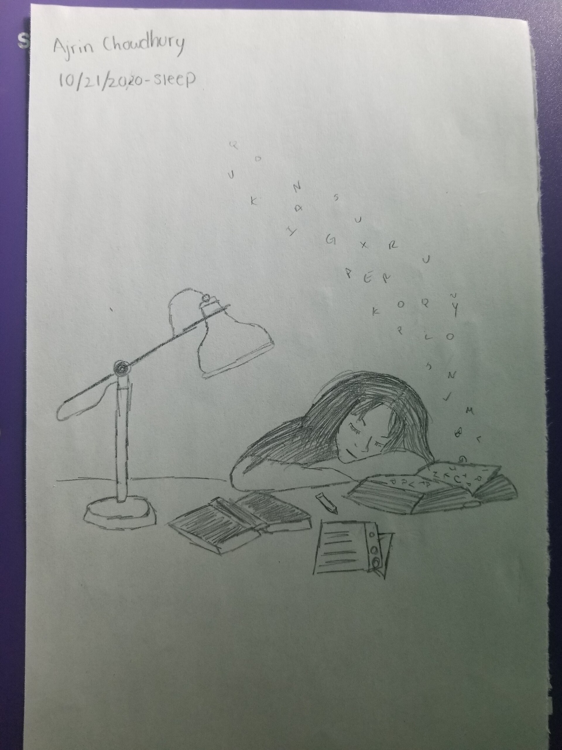 ArtStation - sleep_inktober