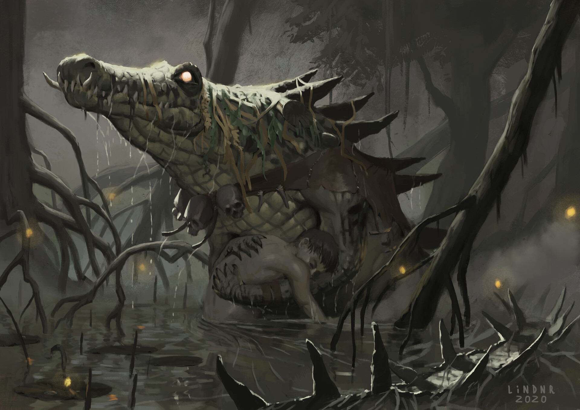 ArtStation - Cuca, the Wetlands Witch