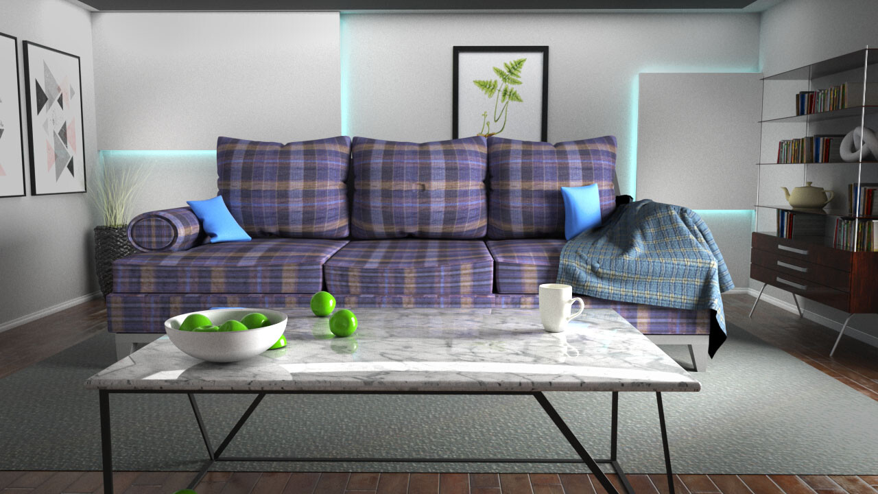 ArtStation - Vray Interior Scene