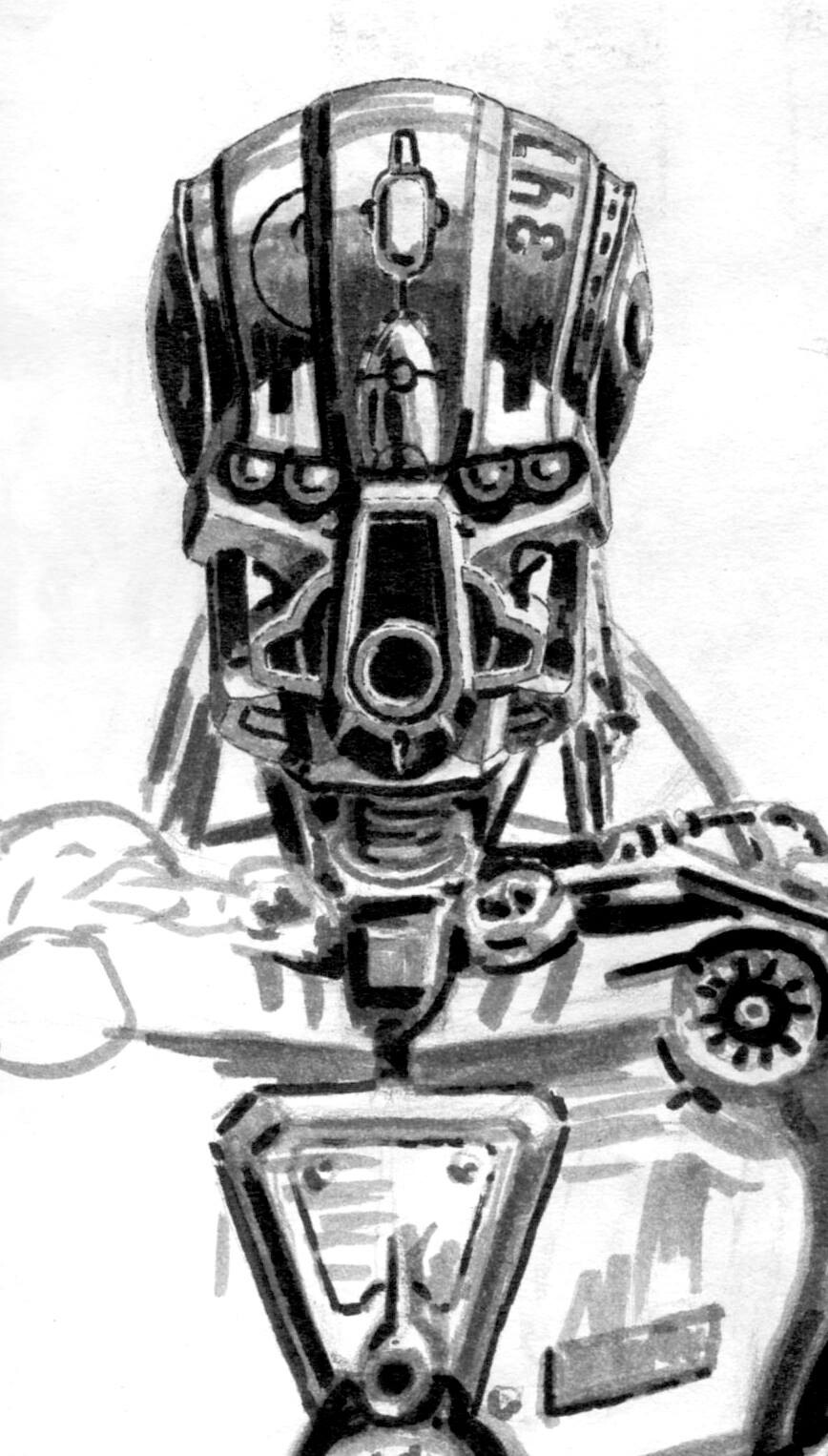 ArtStation - Robot head