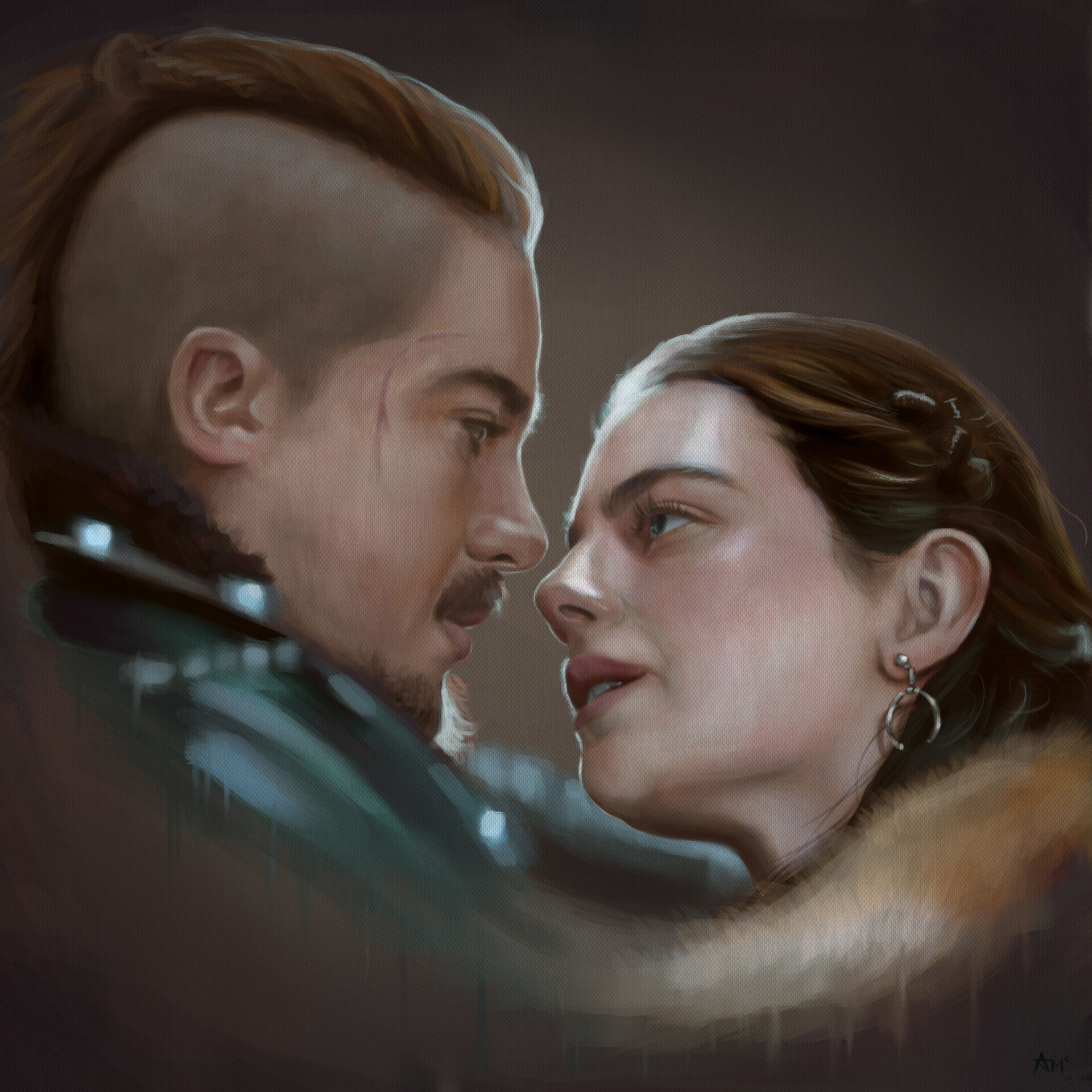 ArtStation - Aethelflaed & Uhtred