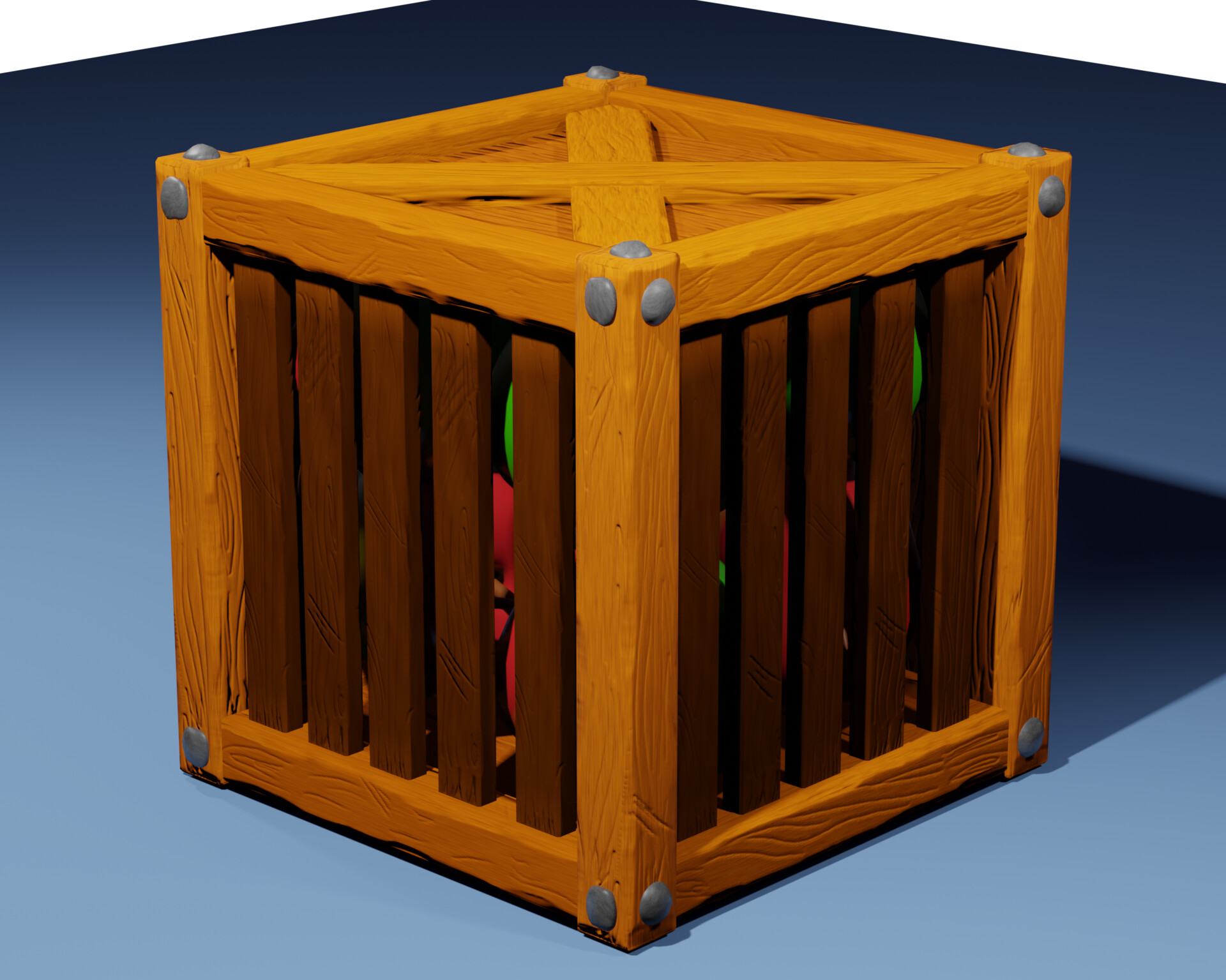 ArtStation - Game Ready Crash Bandicoot Bouncy Crate