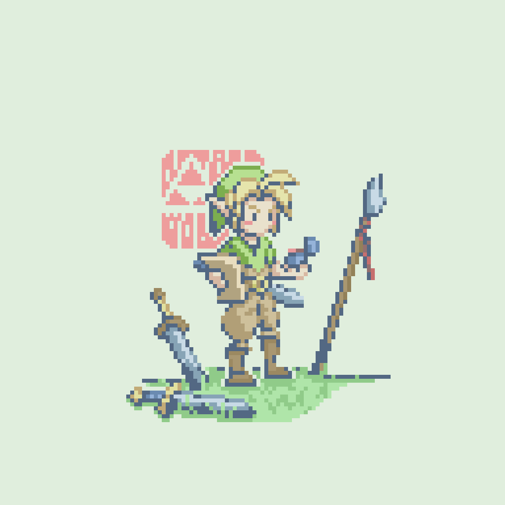 ArtStation - Legend of Zelda PixelArt