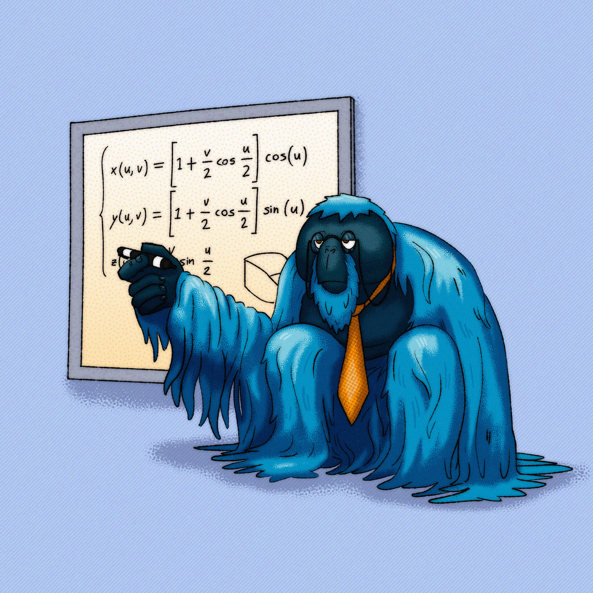 ArtStation - Orangutan Professor - Character design