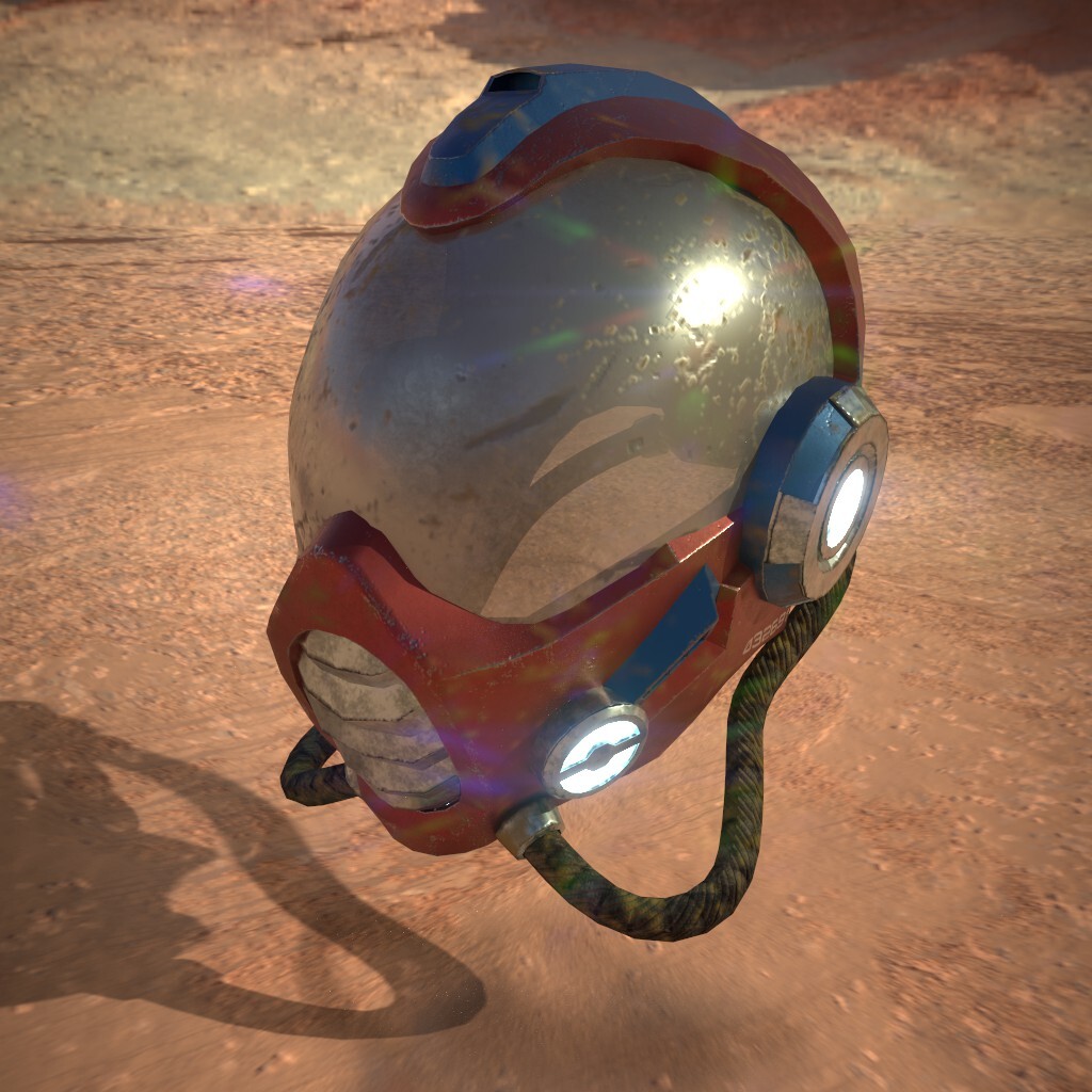 ArtStation - Sci-Fi Helmet