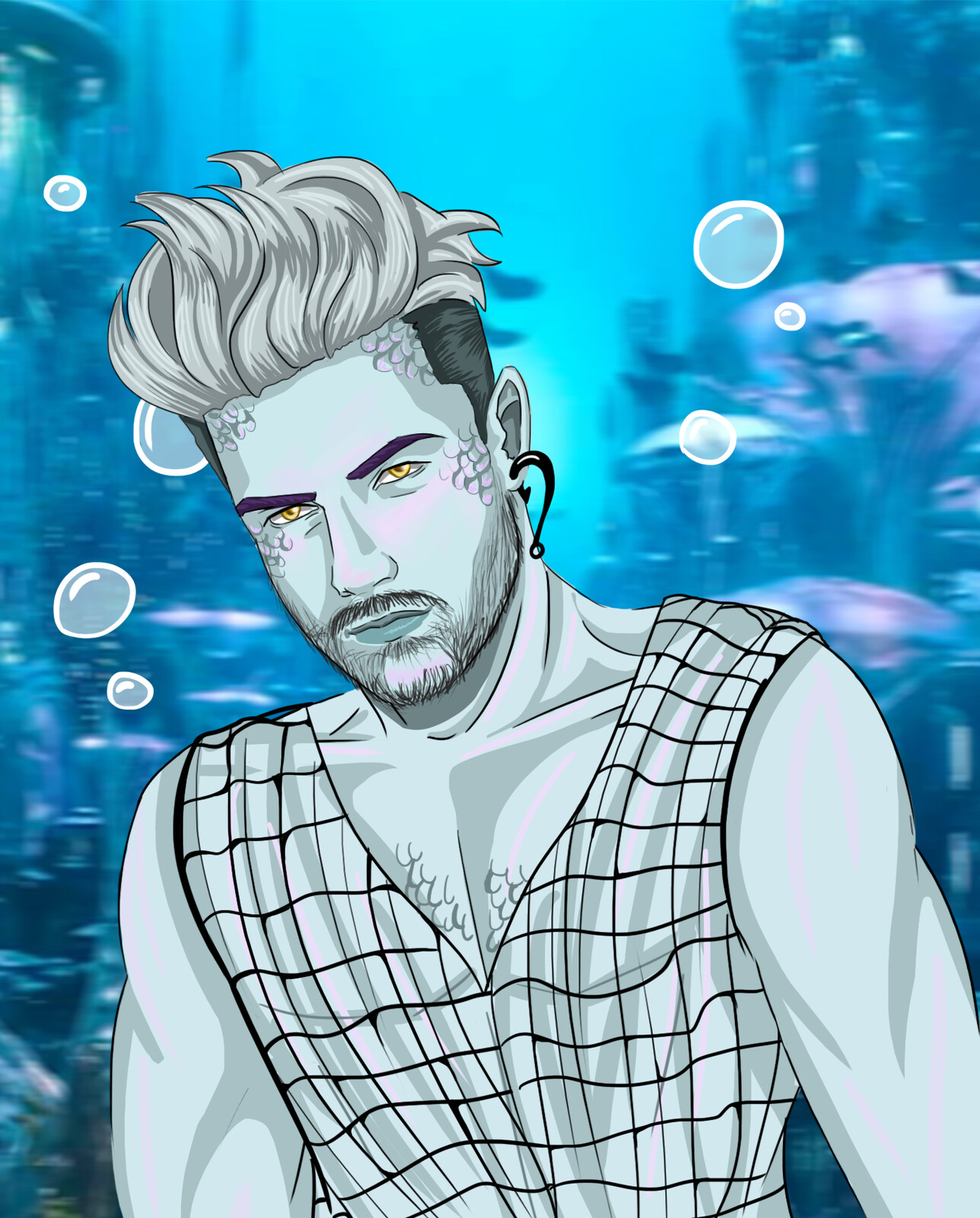 Frozen Wolf - Humans' World is a mess.