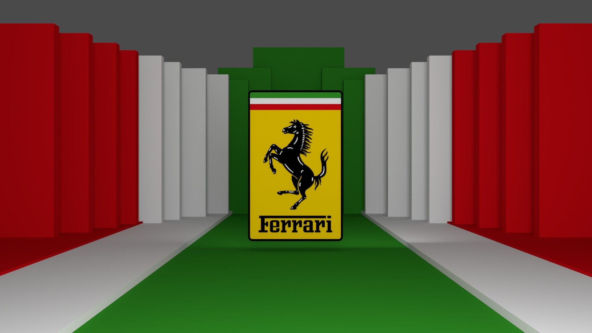 ArtStation - FERRARI LOGO 3D