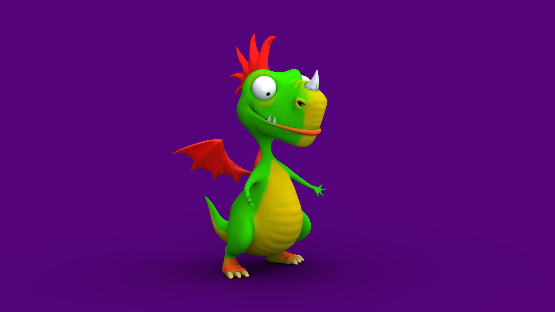 ArtStation - Cartoon Dragon