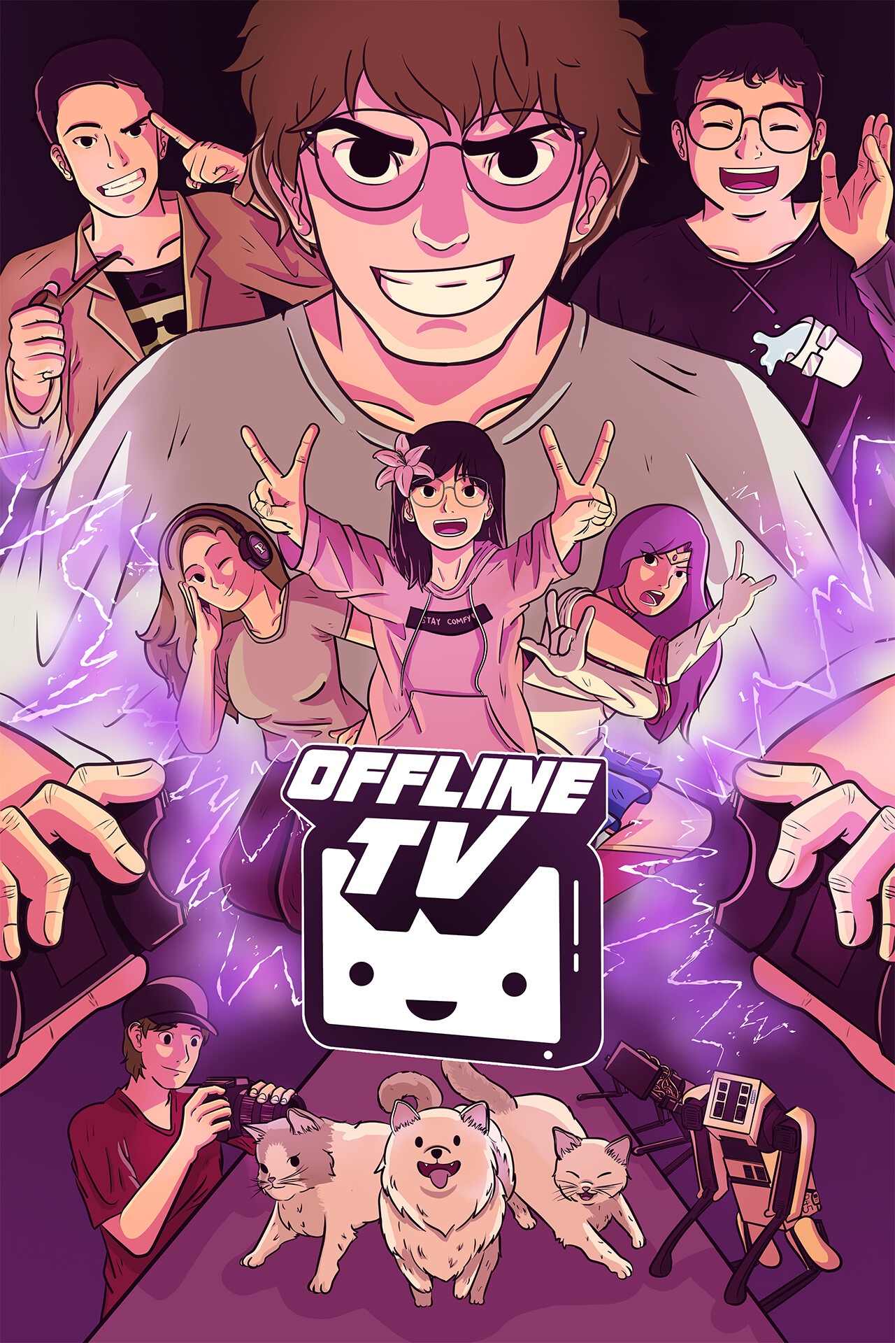 ArtStation - OfflineTV Fanart Contest (First entry)