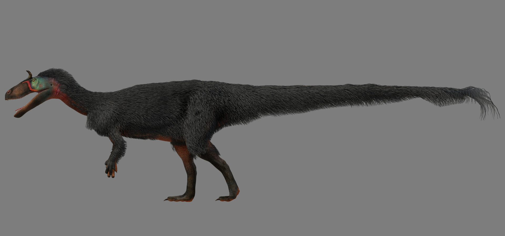 Dinosaur Revolution Cryolophosaurus Female