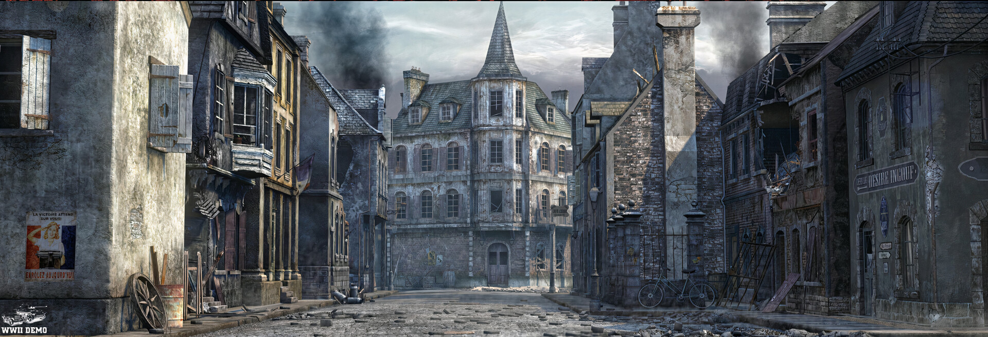 ArtStation - WWII Normandy Set