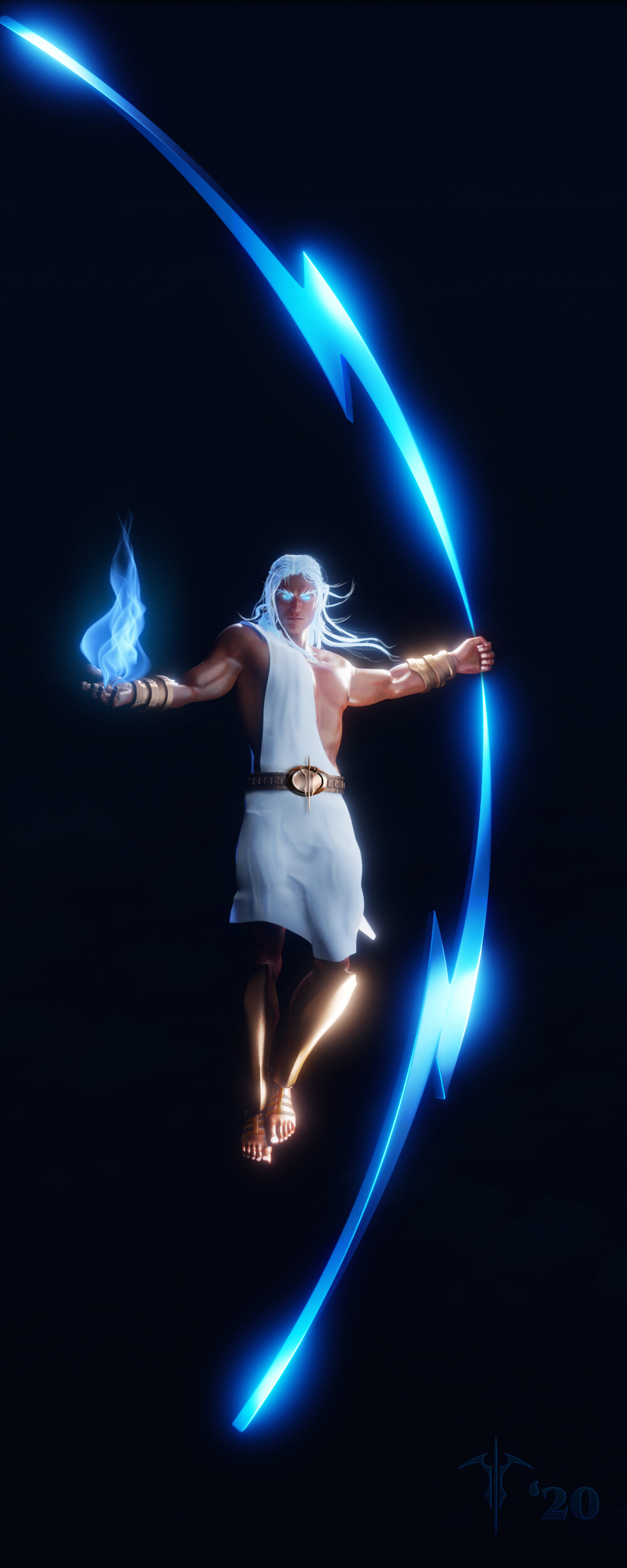 ArtStation - God of Lightning