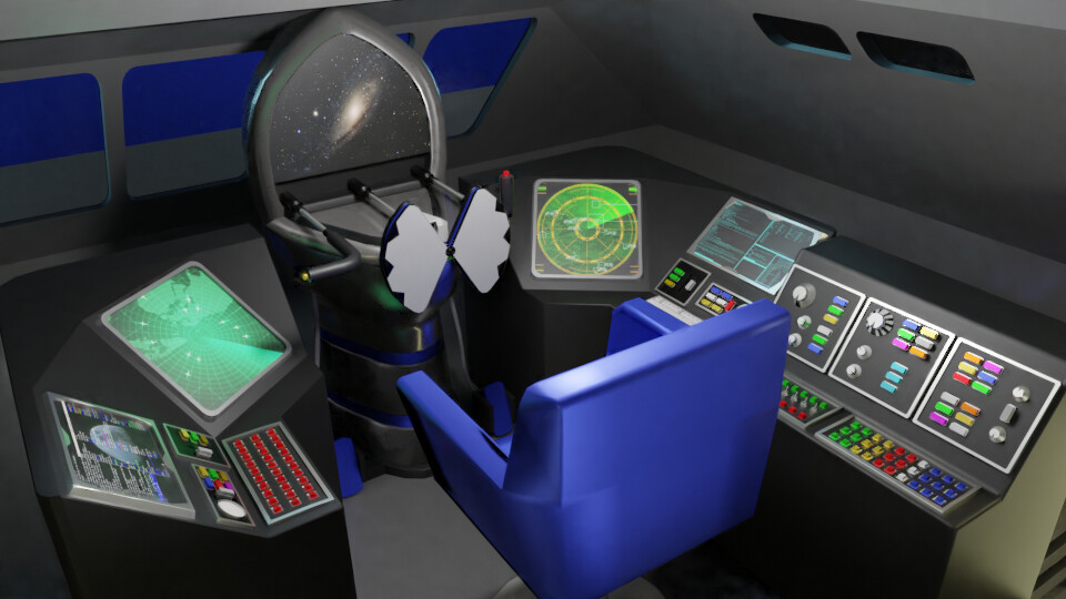 Richard Garber - Sci-Fi Spaceship for Unity Project (VR)