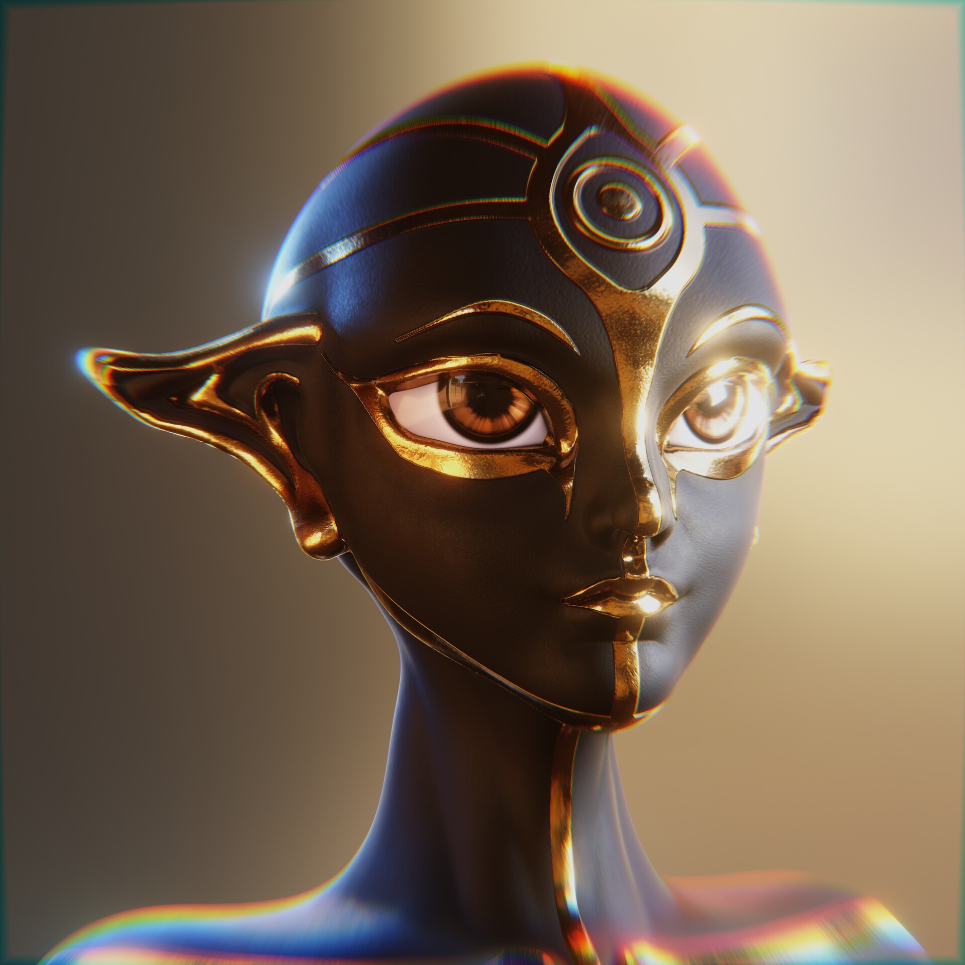 ArtStation - Sun Priestess v.2
