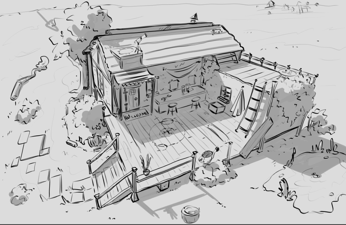 ArtStation - A house