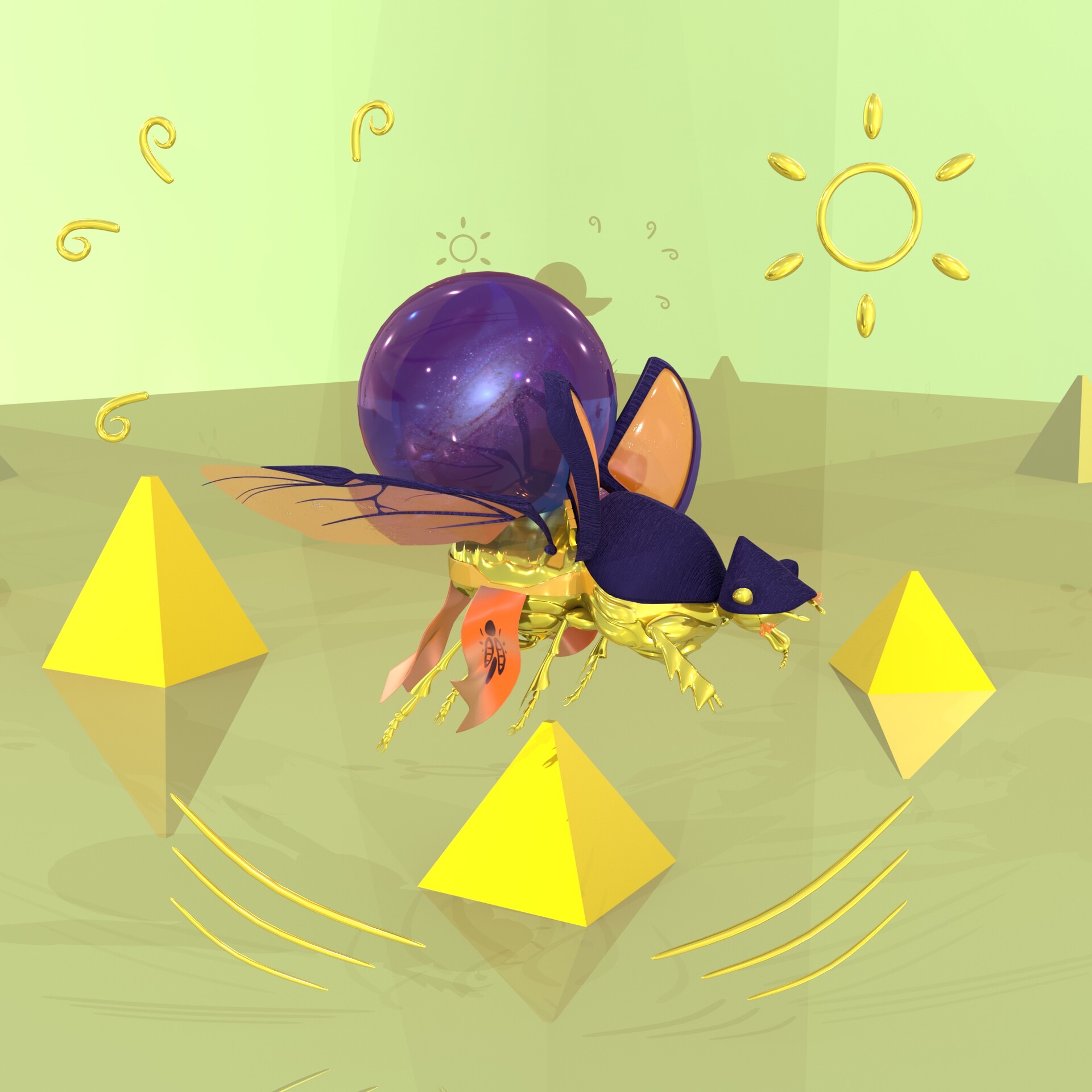 ArtStation - Universe Beetle