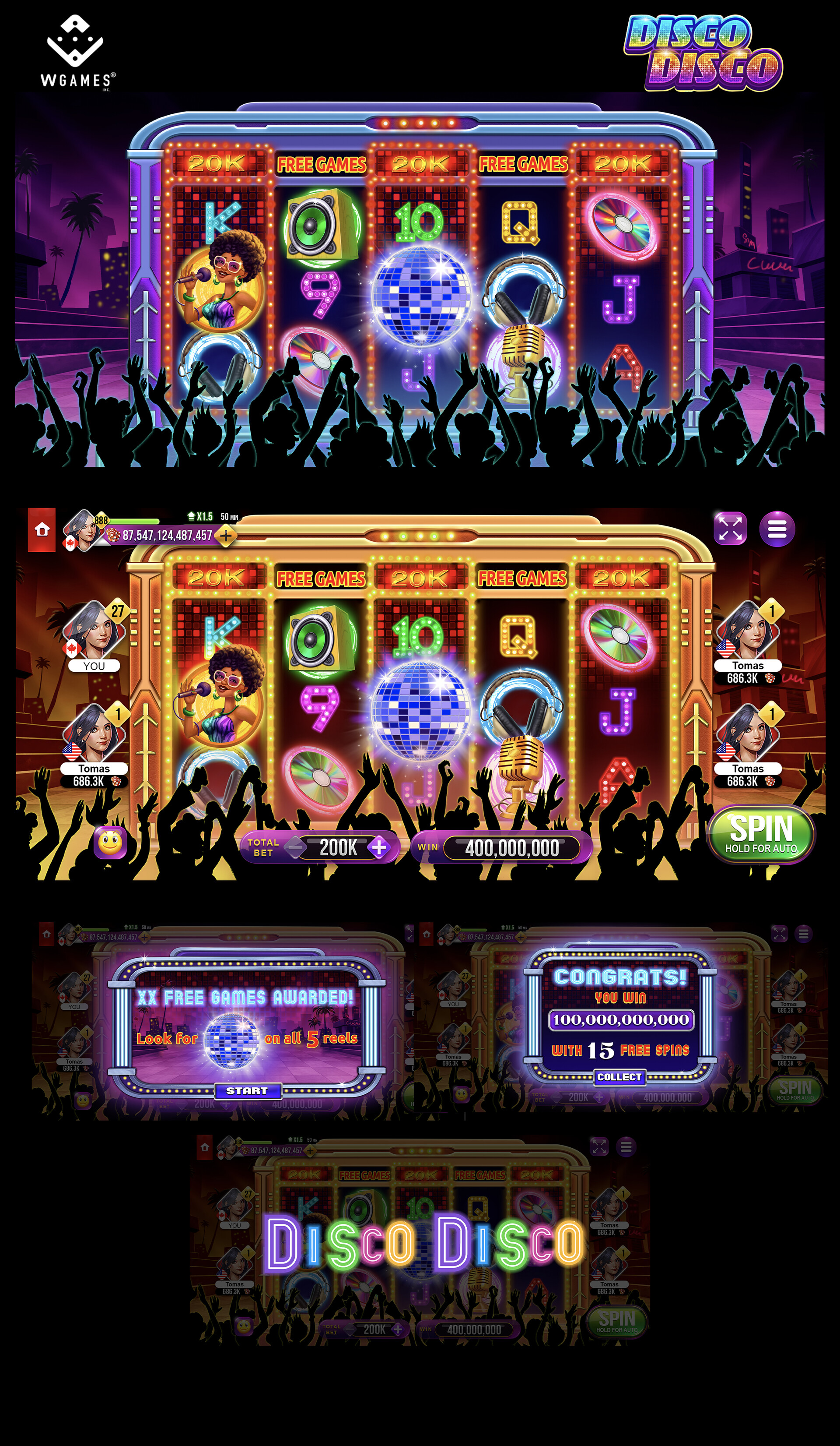 ArtStation - Disco Disco slot