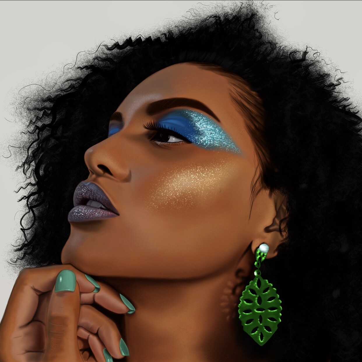 ArtStation - Portrait Drawing of Cassiane Barbosa