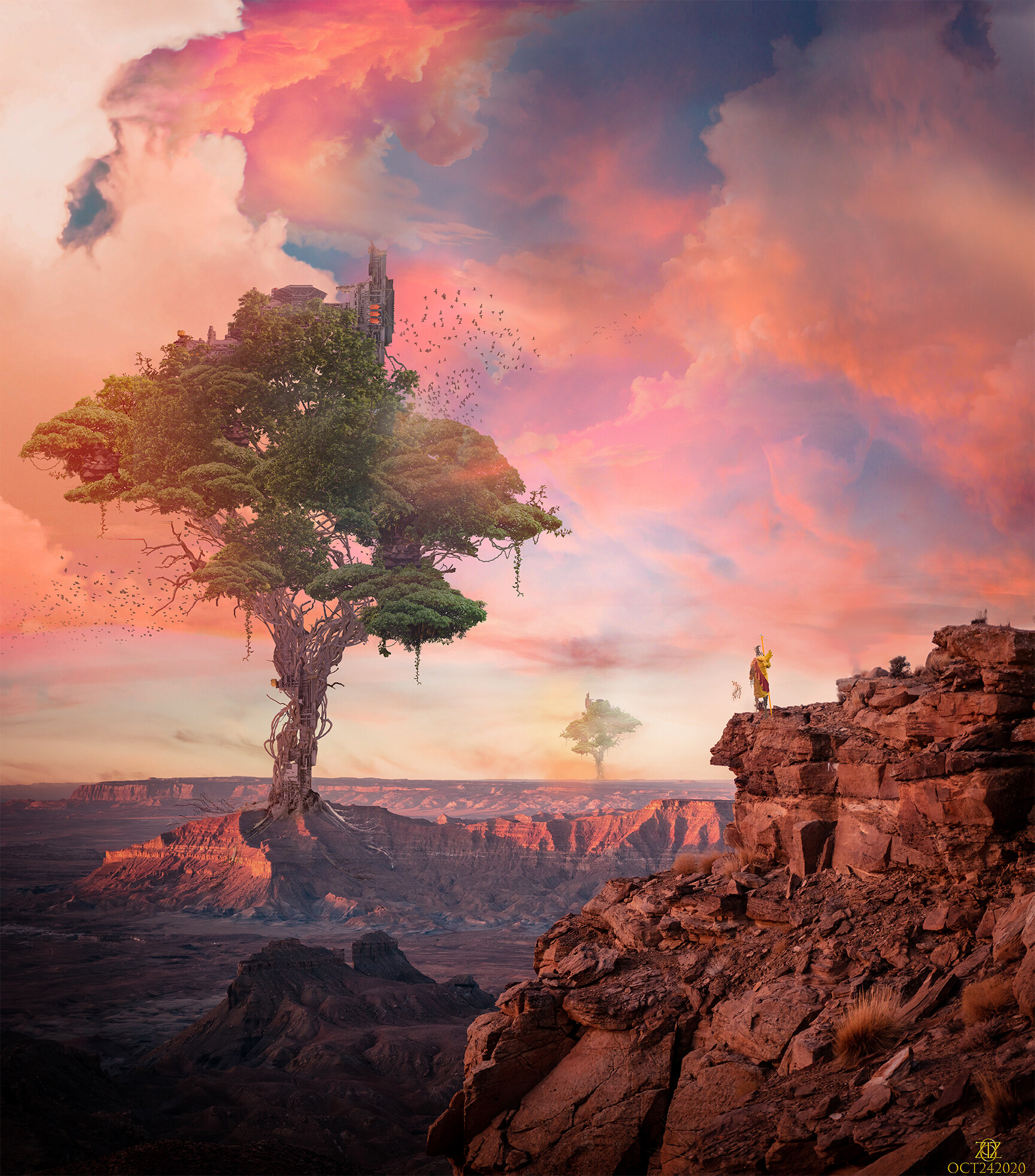 ArtStation - Desert Trees