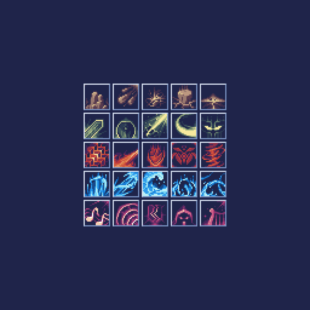 Wildan Rahmat - RPG Skill/Ability Icons