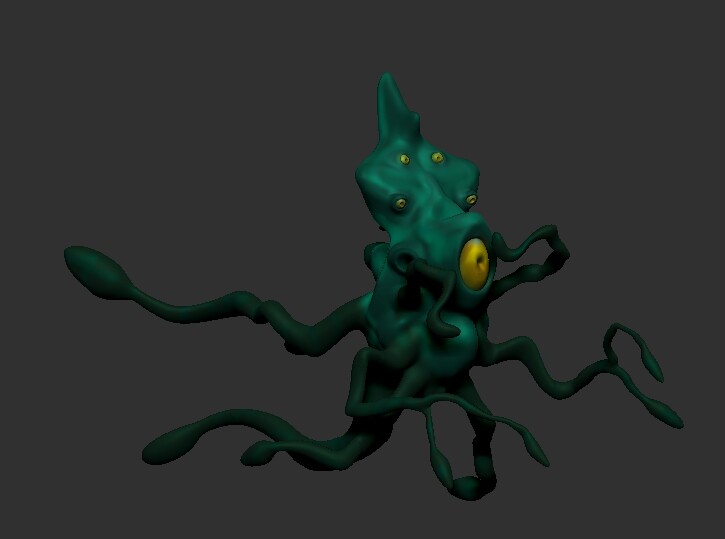 ArtStation - Parasite Alien