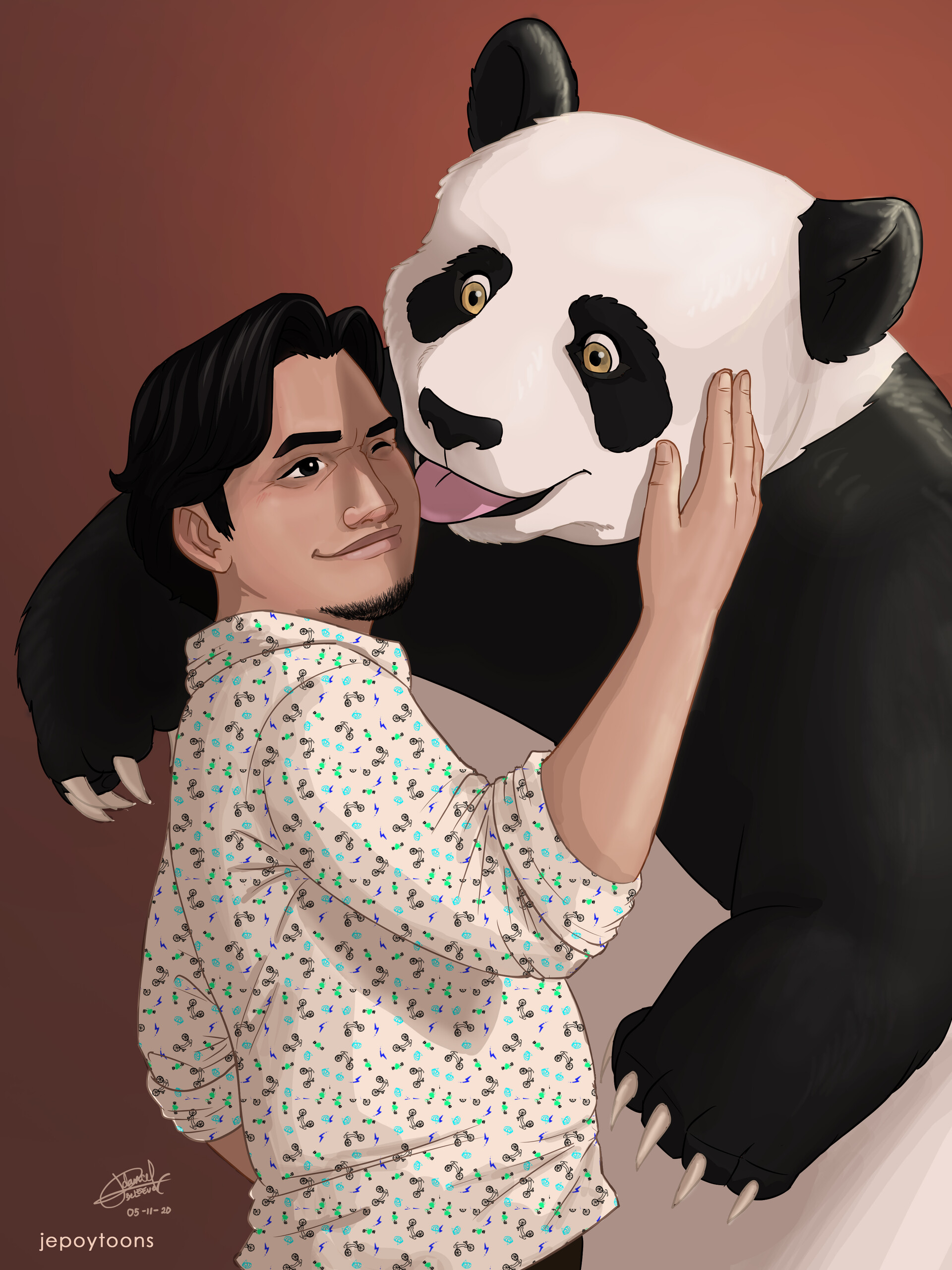 ArtStation - Panda Love