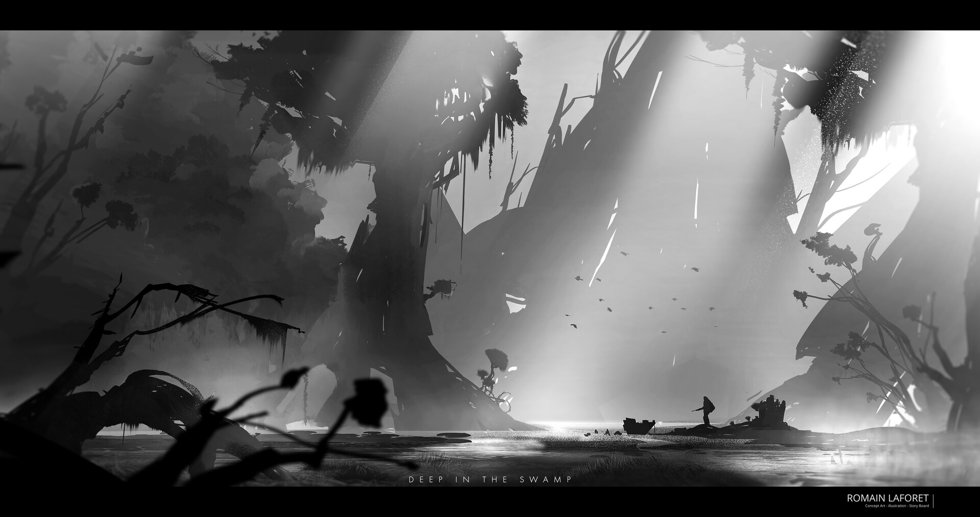 ArtStation - Deep in the swamp