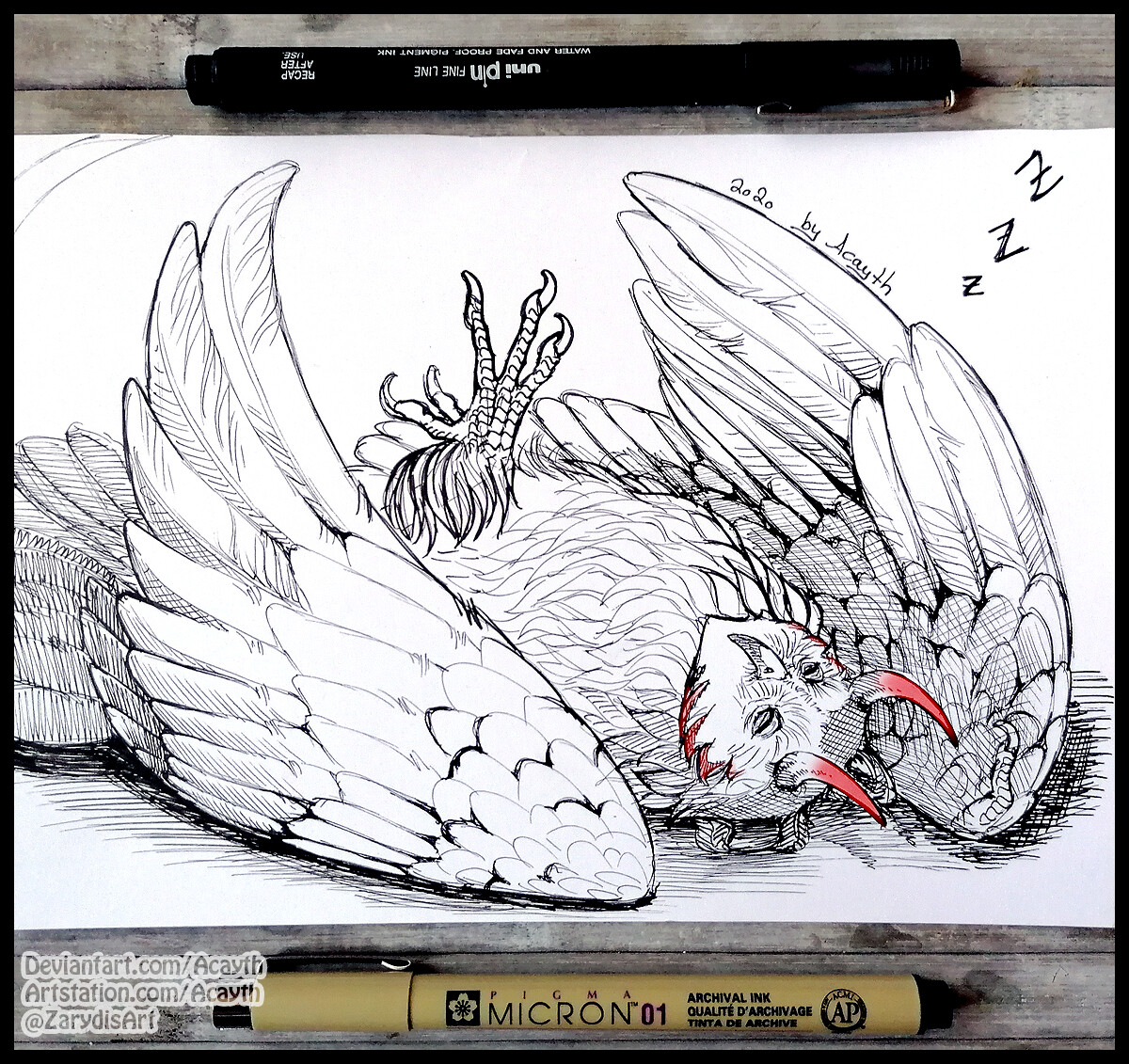 T. W. - Inktober 2020 Day 21 - 24