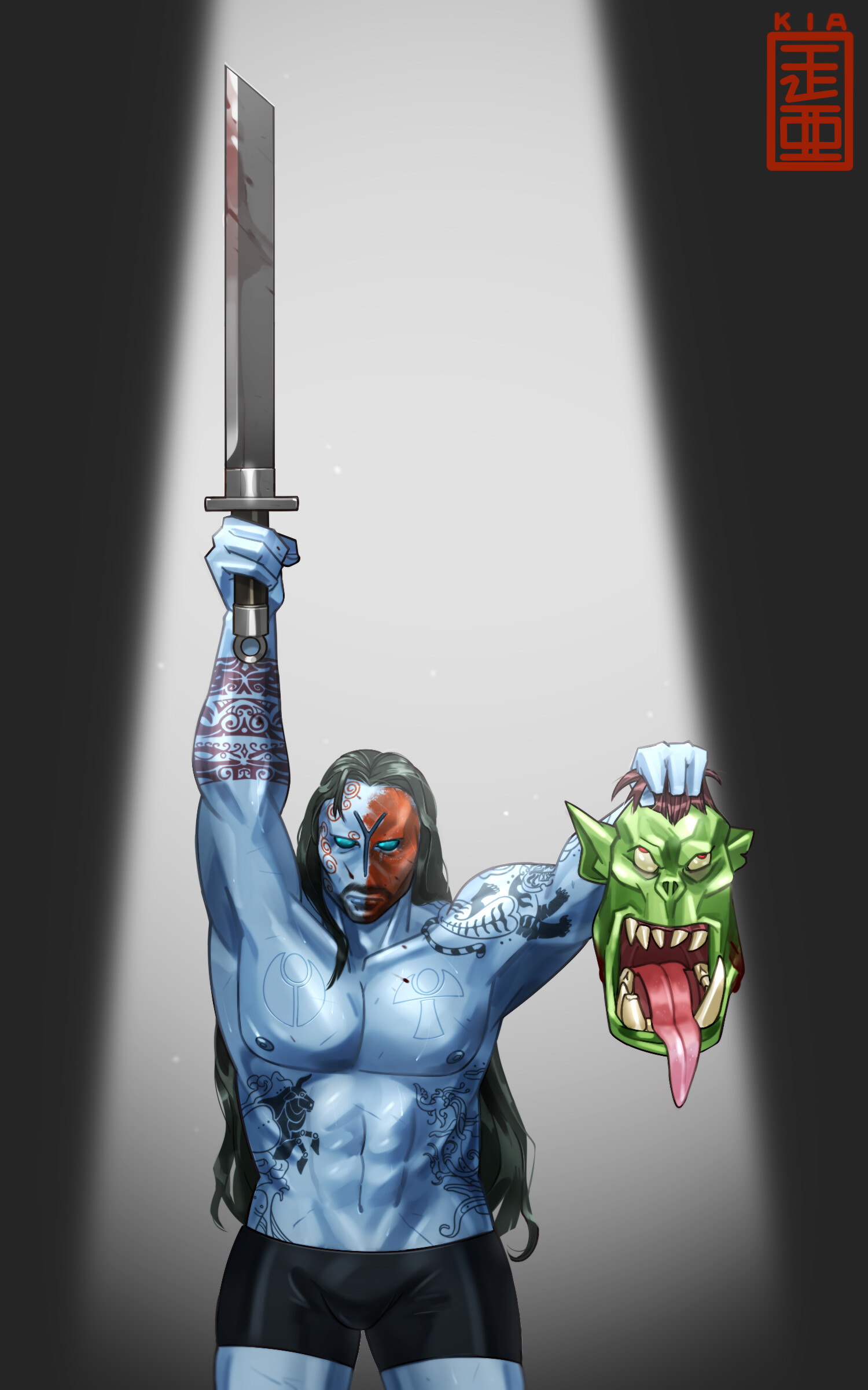 ArtStation - Tau Warrior - Commission