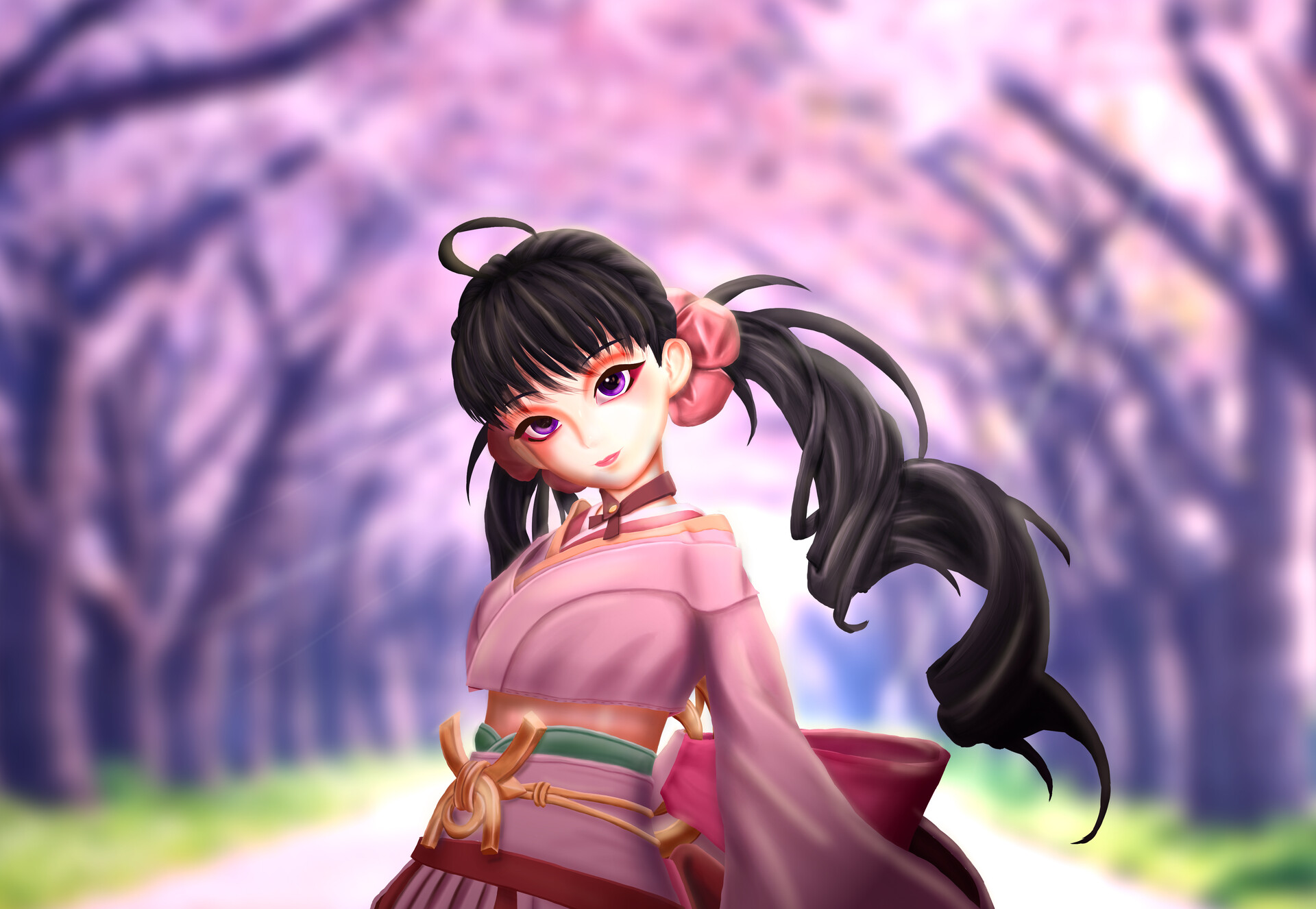 ArtStation - Anime Style Experiment