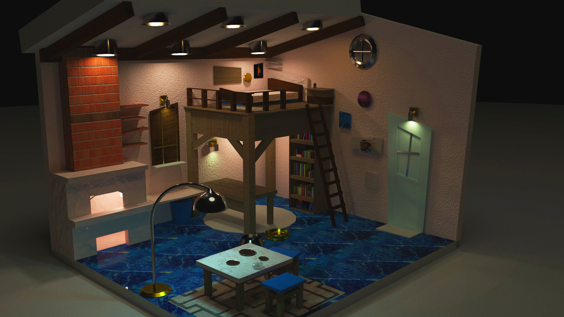 ArtStation - Open house concept