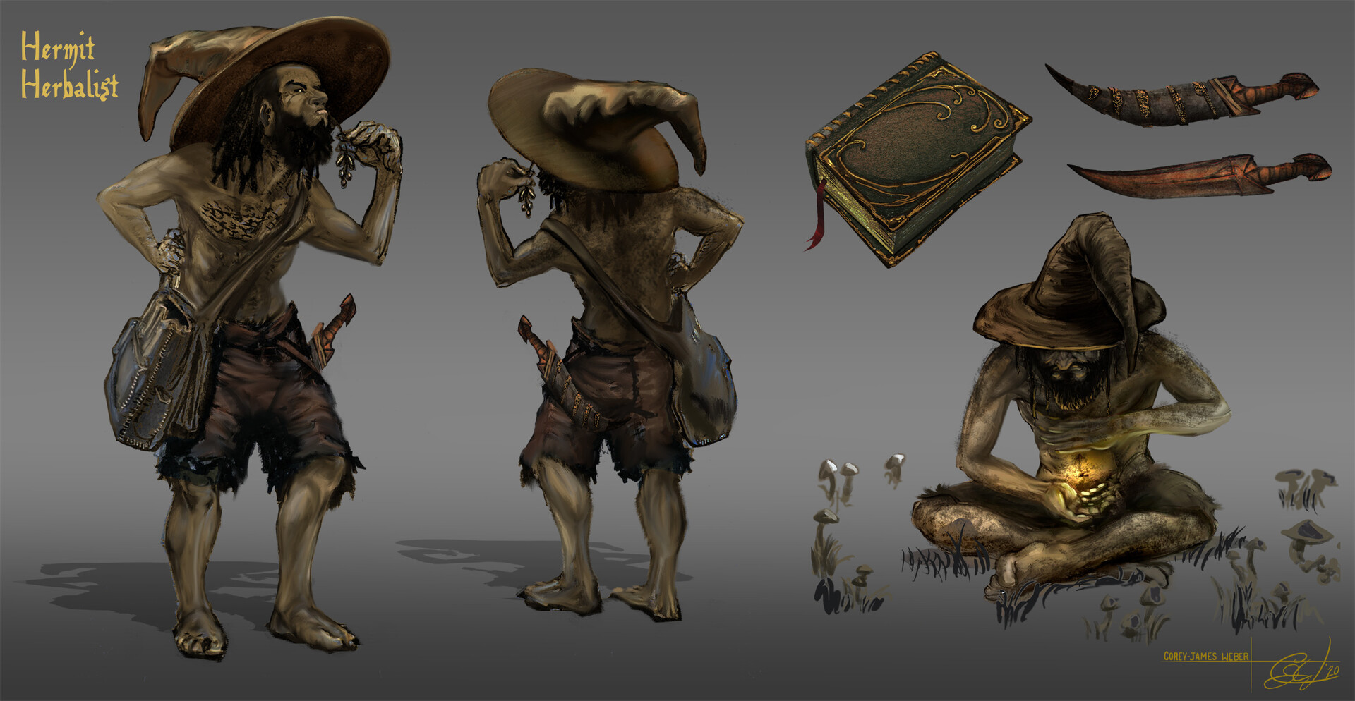 ArtStation - Hermit Herbalist