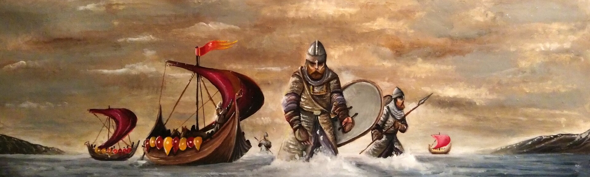 ArtStation - The Northmen make for Hastings