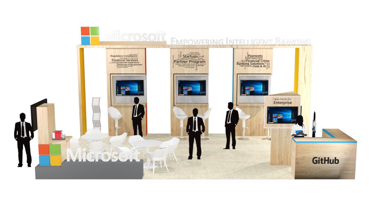 ArtStation - Booth for Microsoft @ FinTech - 11th-13th Nov '19