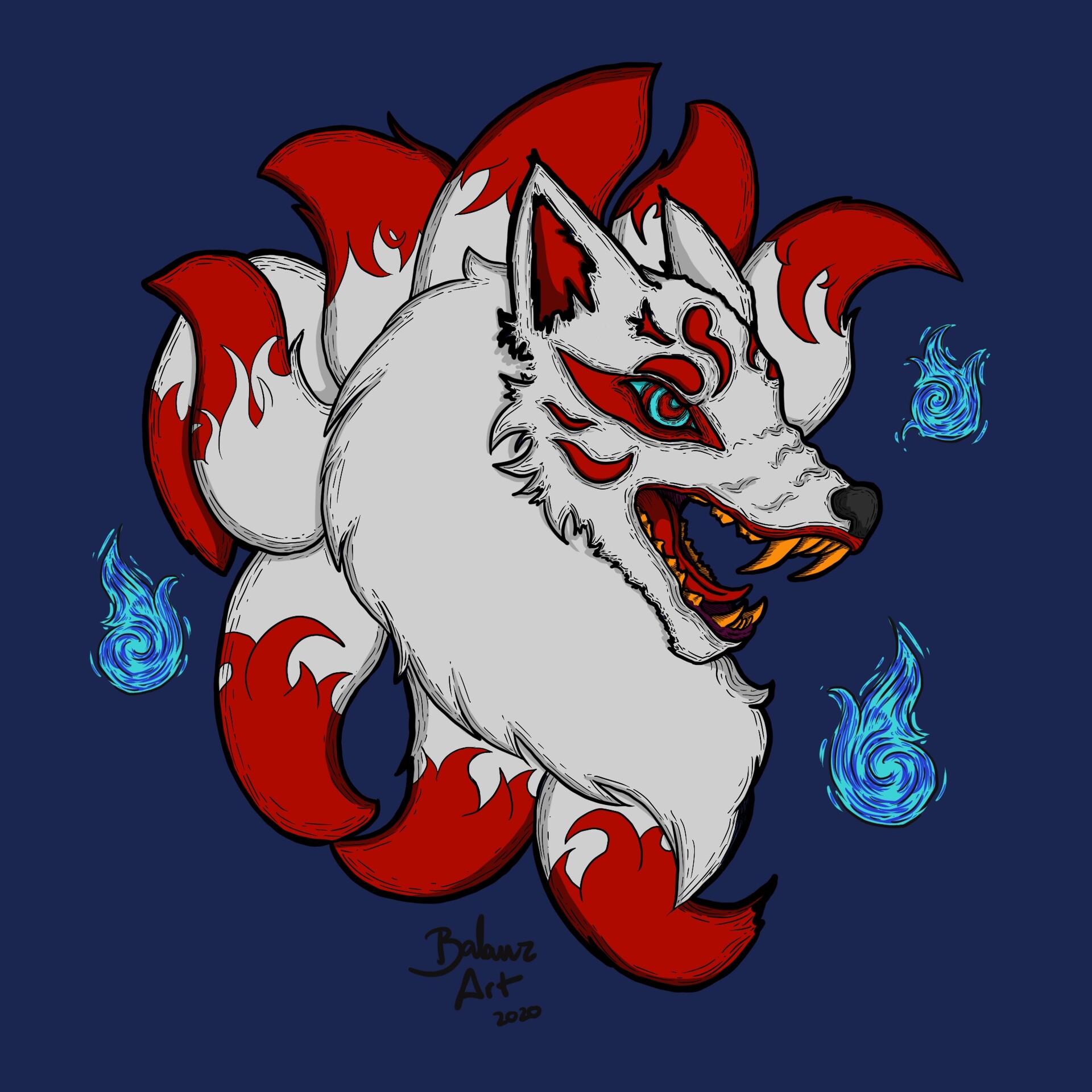 ArtStation - Kitsune