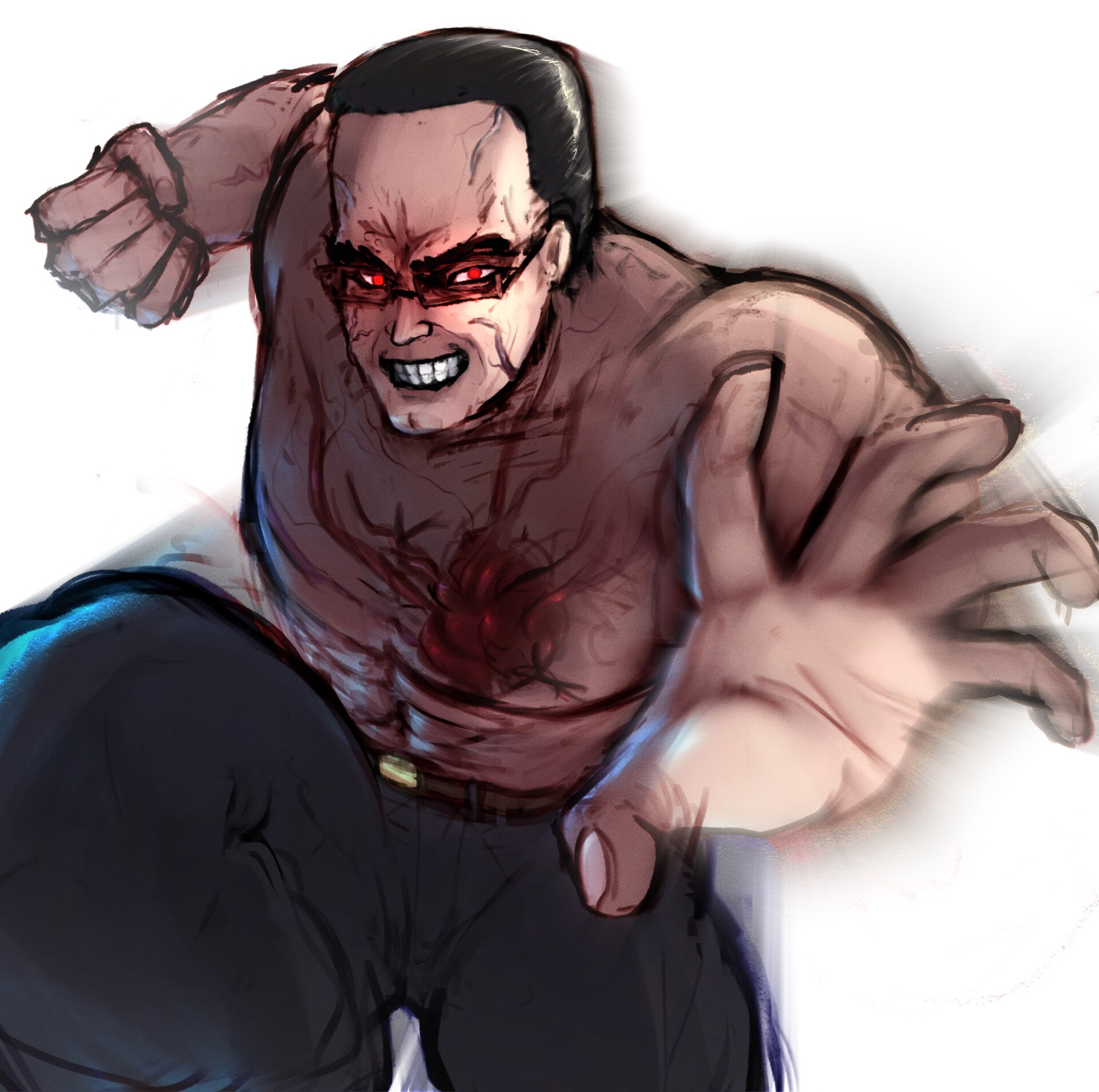 ArtStation - "Played college ball y'know."