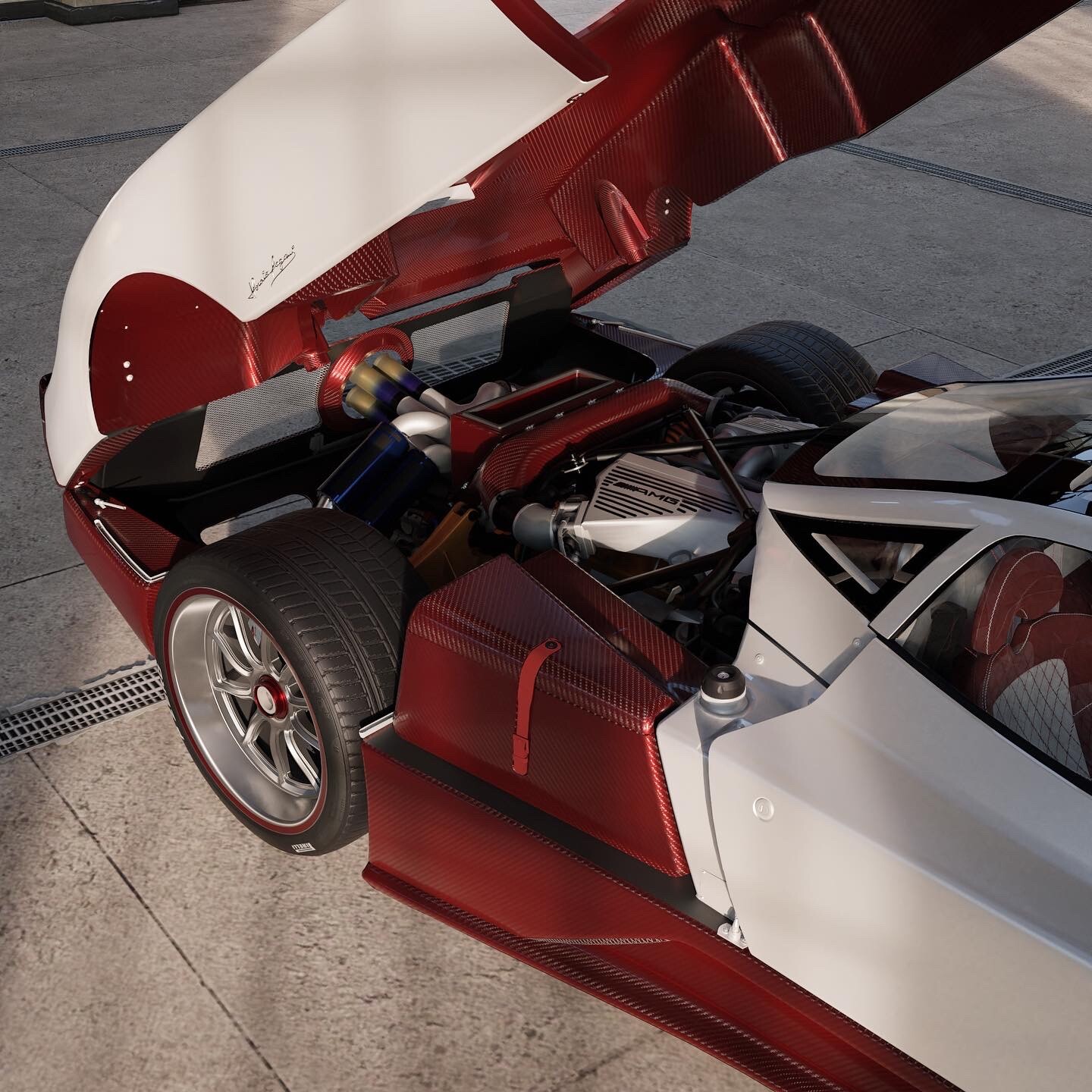 LMM Design - Pagani Zonda Coda Lunga